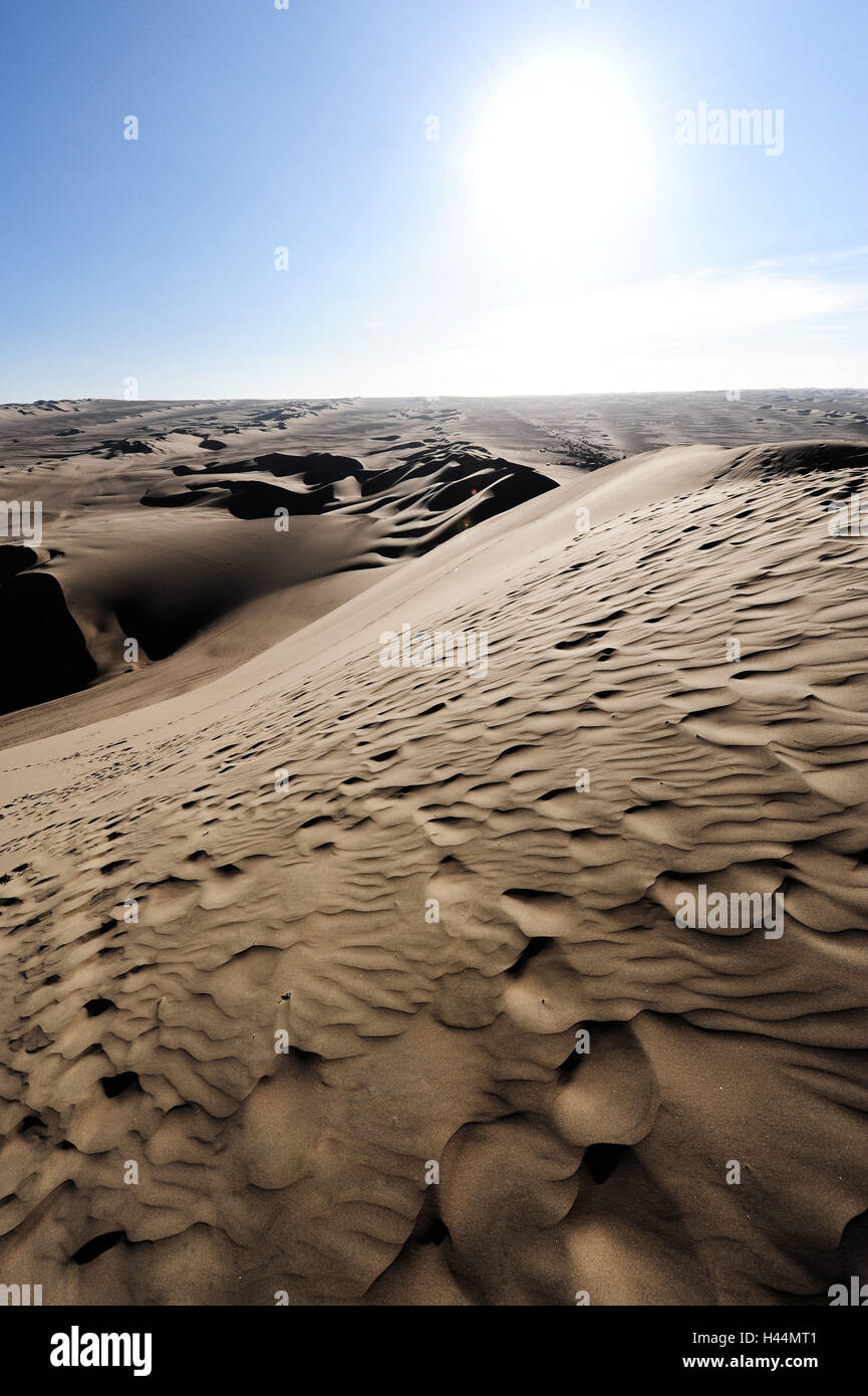 Peru, desert, sandy dunes Stock Photo - Alamy
