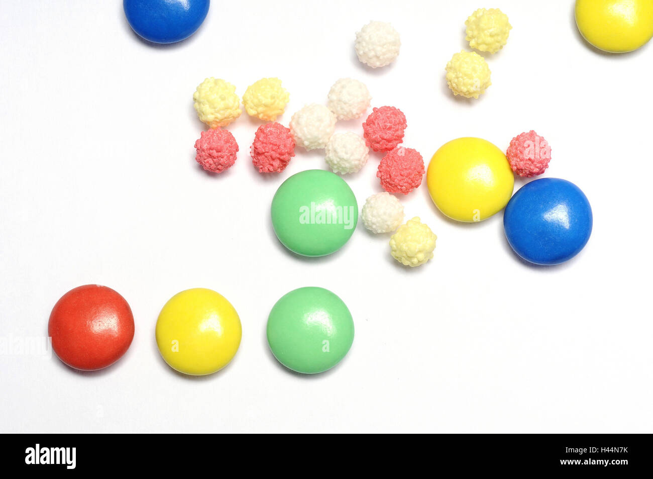 Sweets, colourful chocolate beans Stock Photo - Alamy
