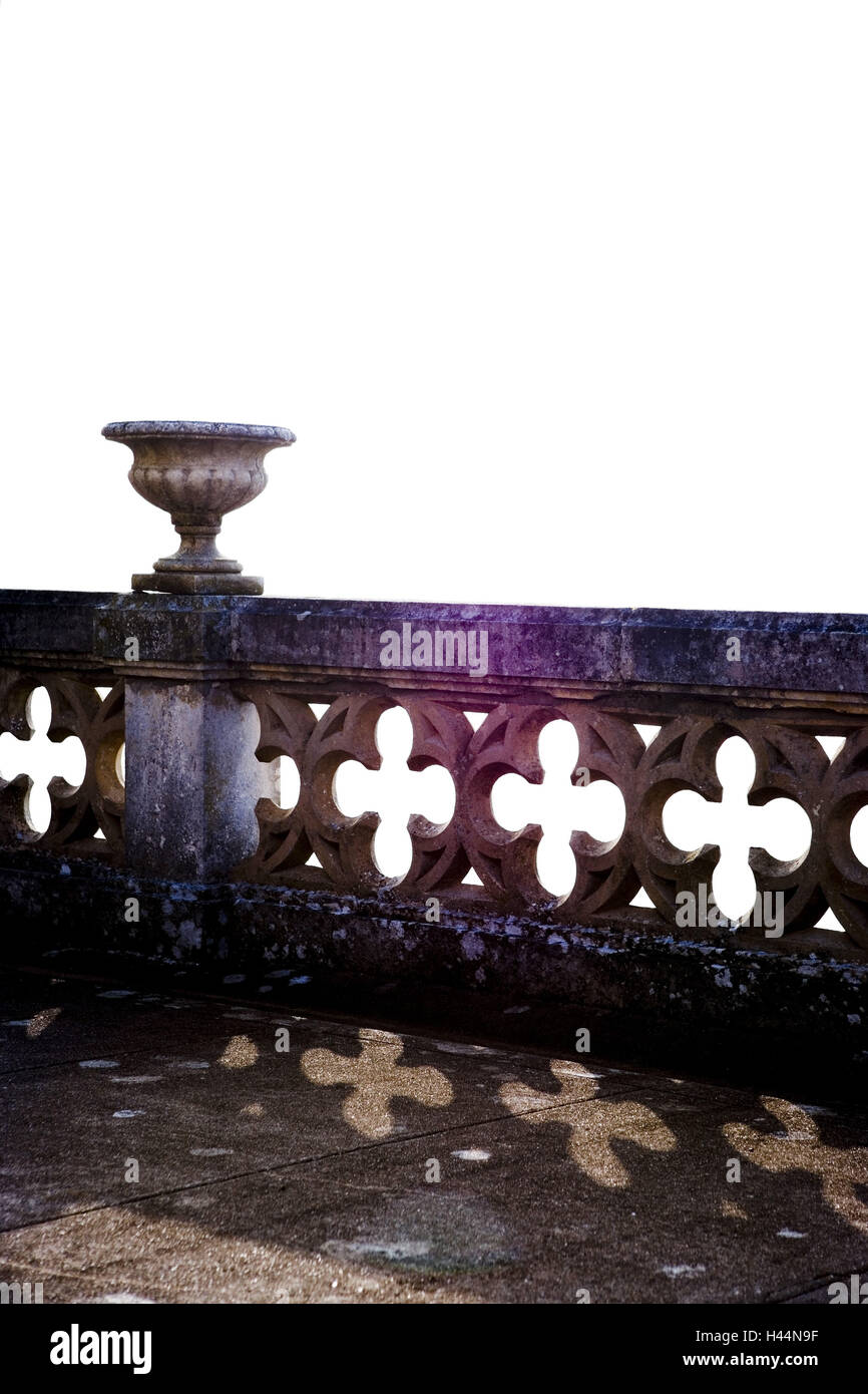 Stone balustrade garden hi-res stock photography and images - Alamy