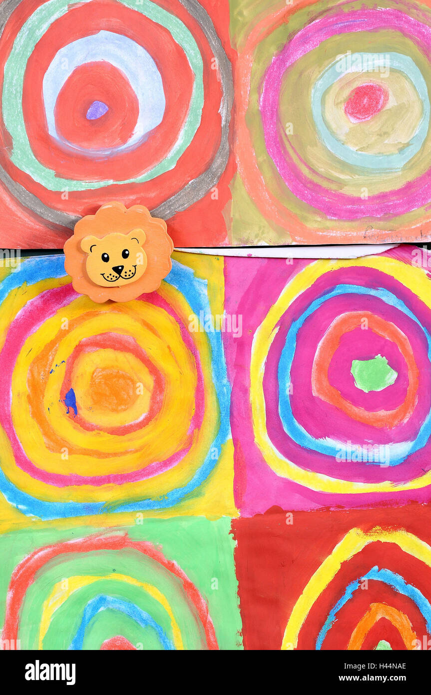 Pictures, circles, abstractly, colours Stock Photo - Alamy