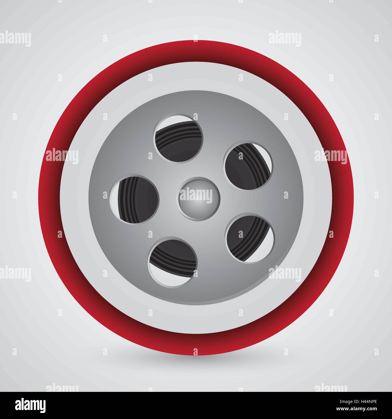 Film reel cinema and movie design Stock Vector Image & Art - Alamy
