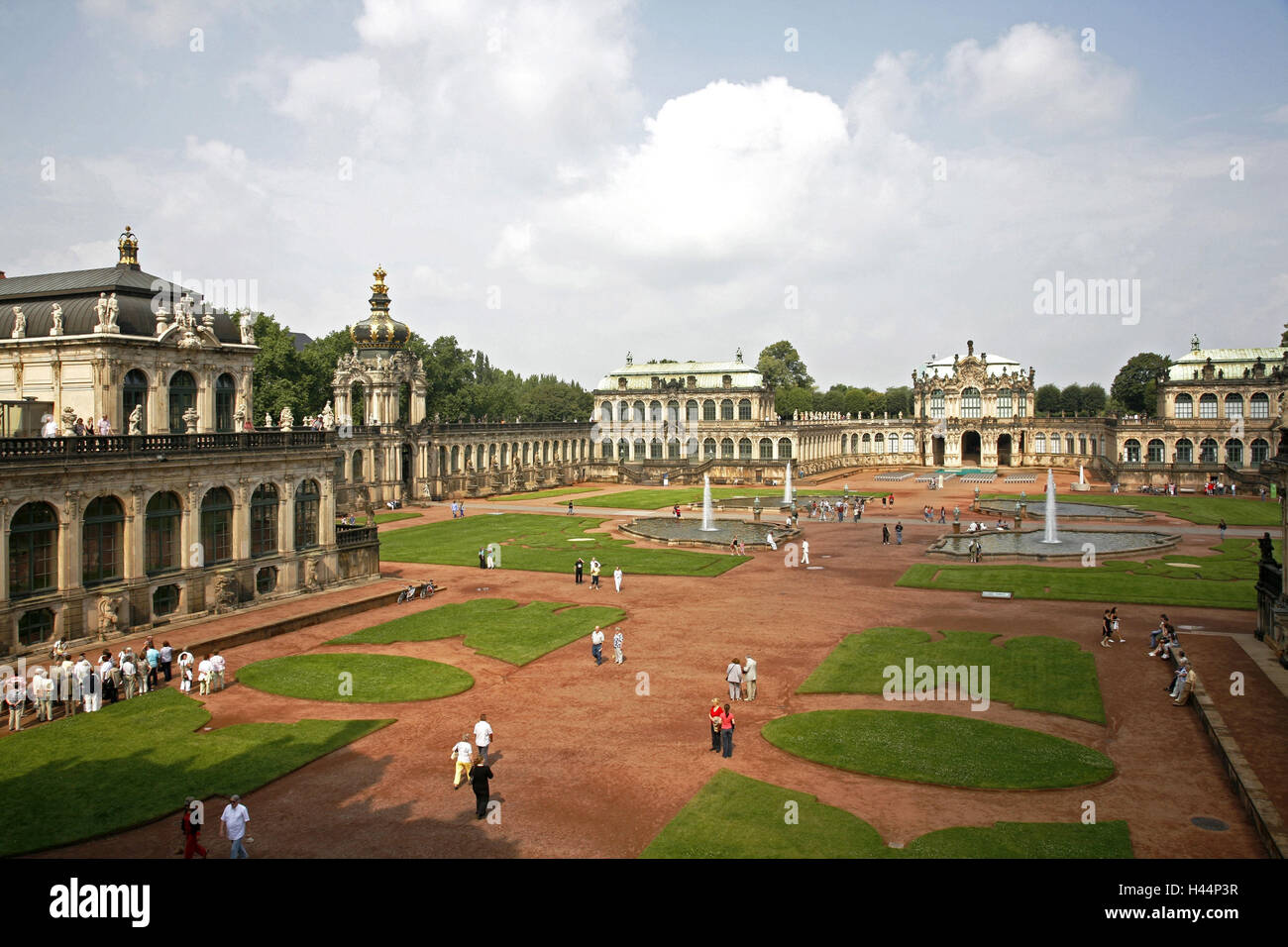 Germany, Saxony, Dresden, Old Town, kennel, park Stock Photo - Alamy