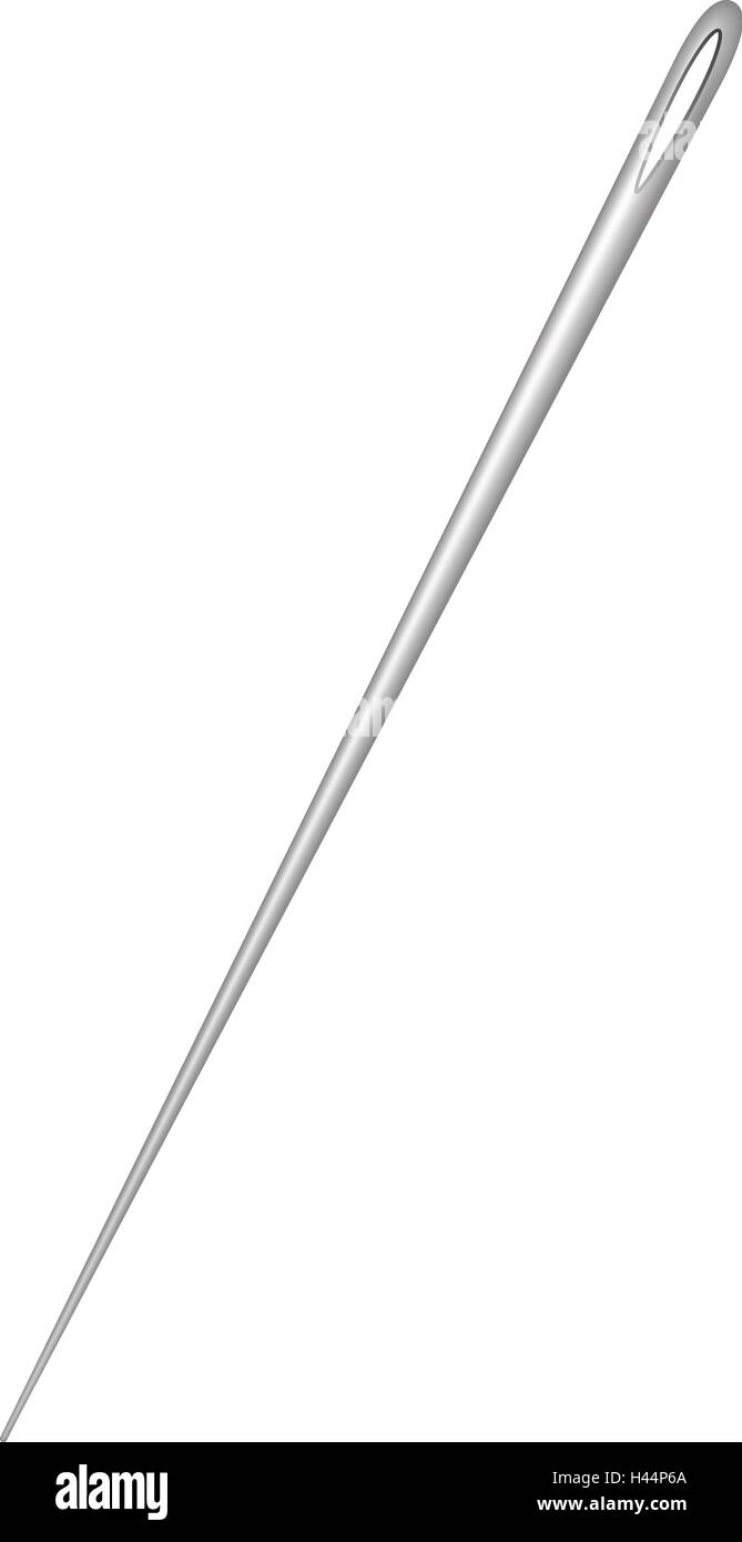 Needle in silver design Stock Vector Image & Art - Alamy