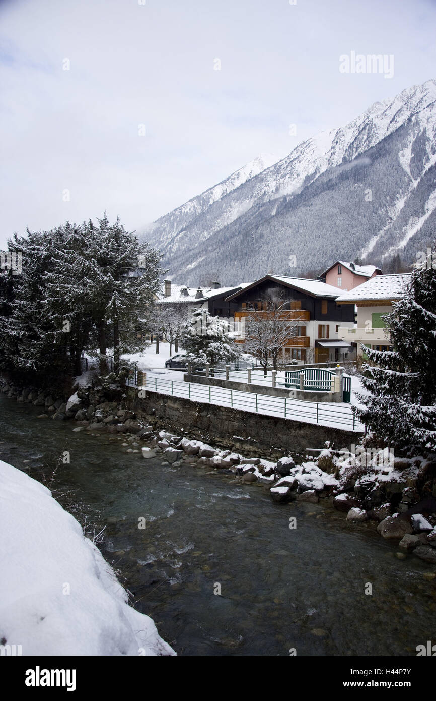 Chamonix Winter Houses High Resolution Stock Photography and Images - Alamy