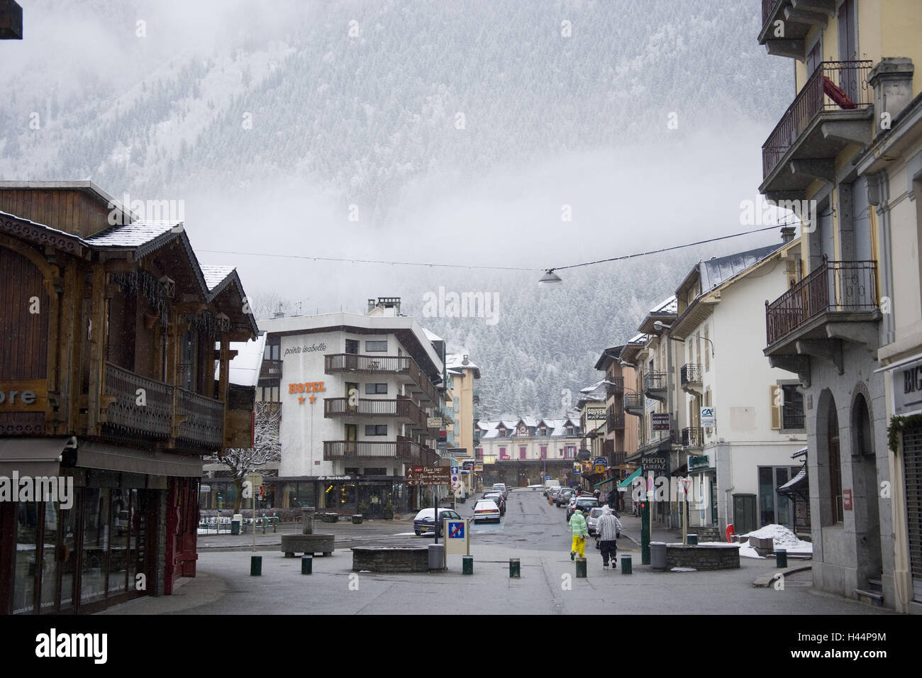 Chamonix Winter Houses High Resolution Stock Photography and Images - Alamy