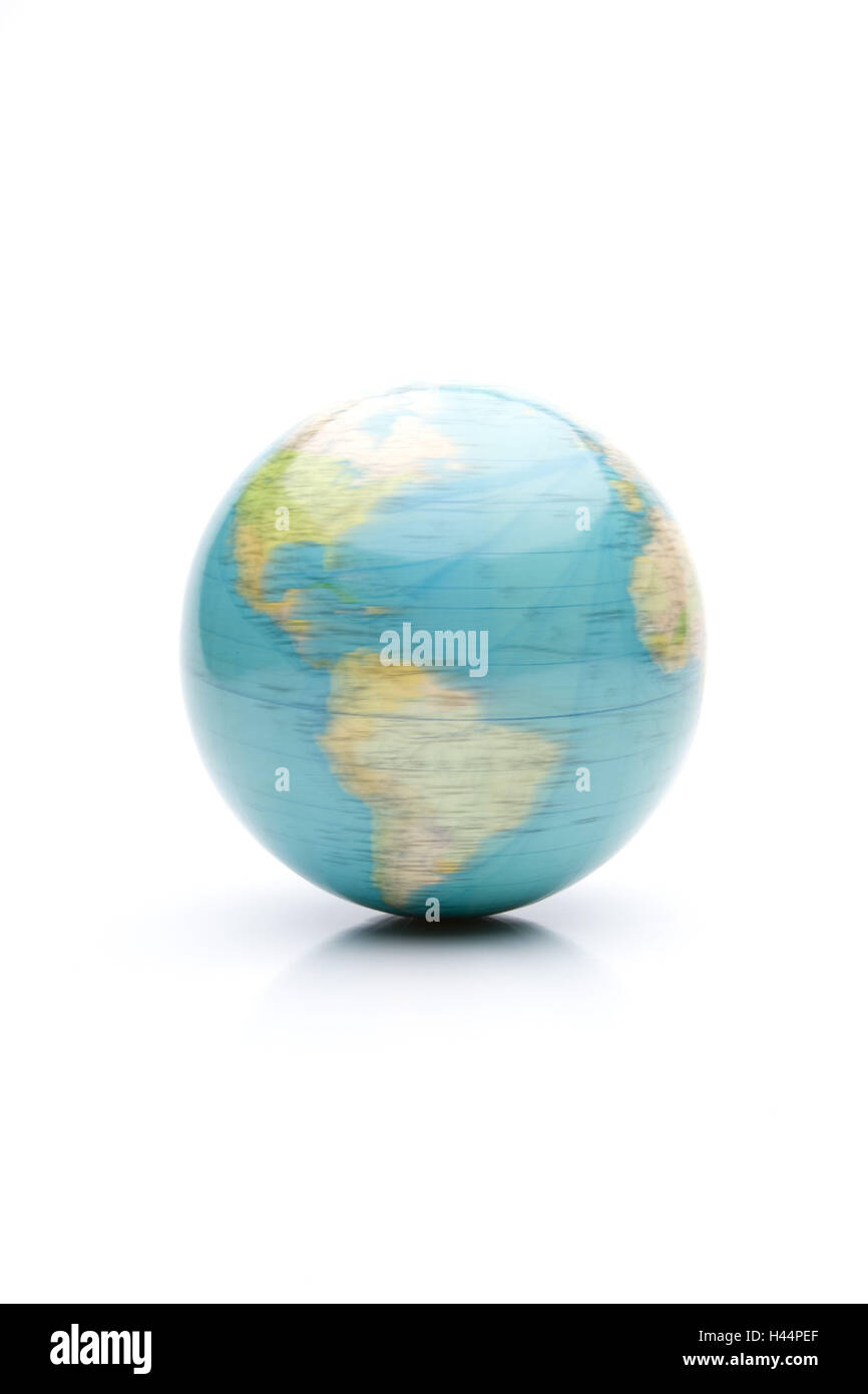 Globe, rotary, cut-out Stock Photo - Alamy