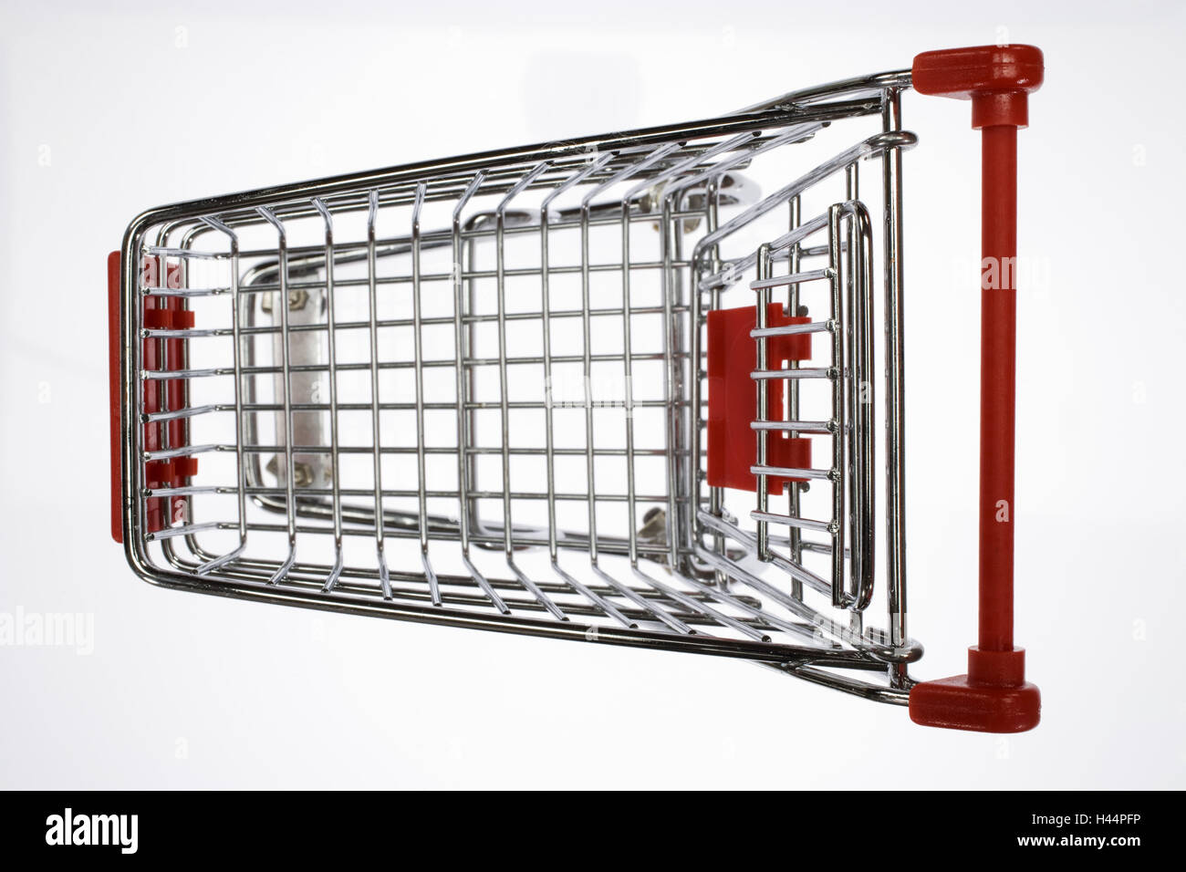 Shopping carts, blank, from above Stock Photo - Alamy