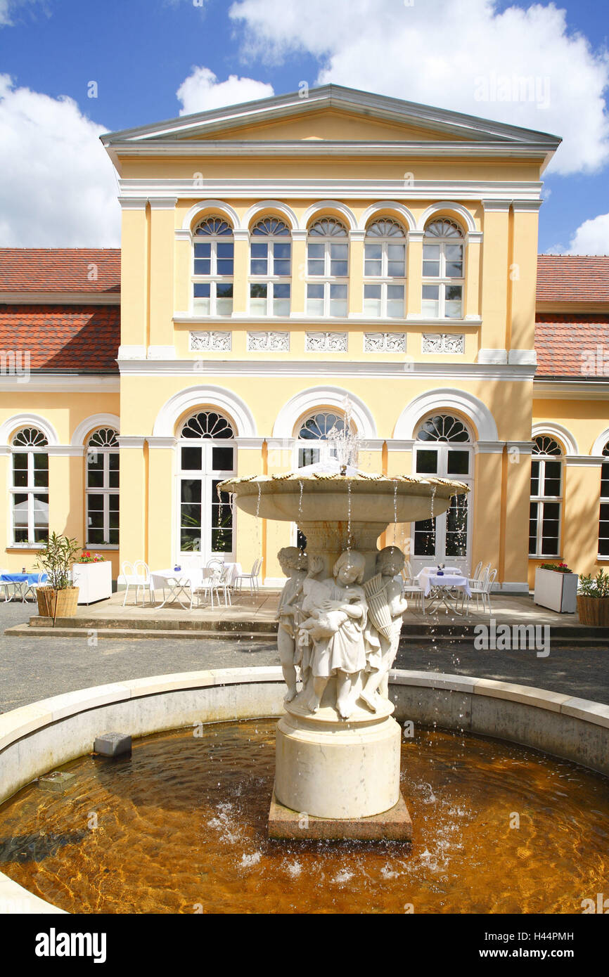 Germany, Mecklenburg-West Pomerania, Neustrelitz, orangery, castle garden Stock Photo - Alamy