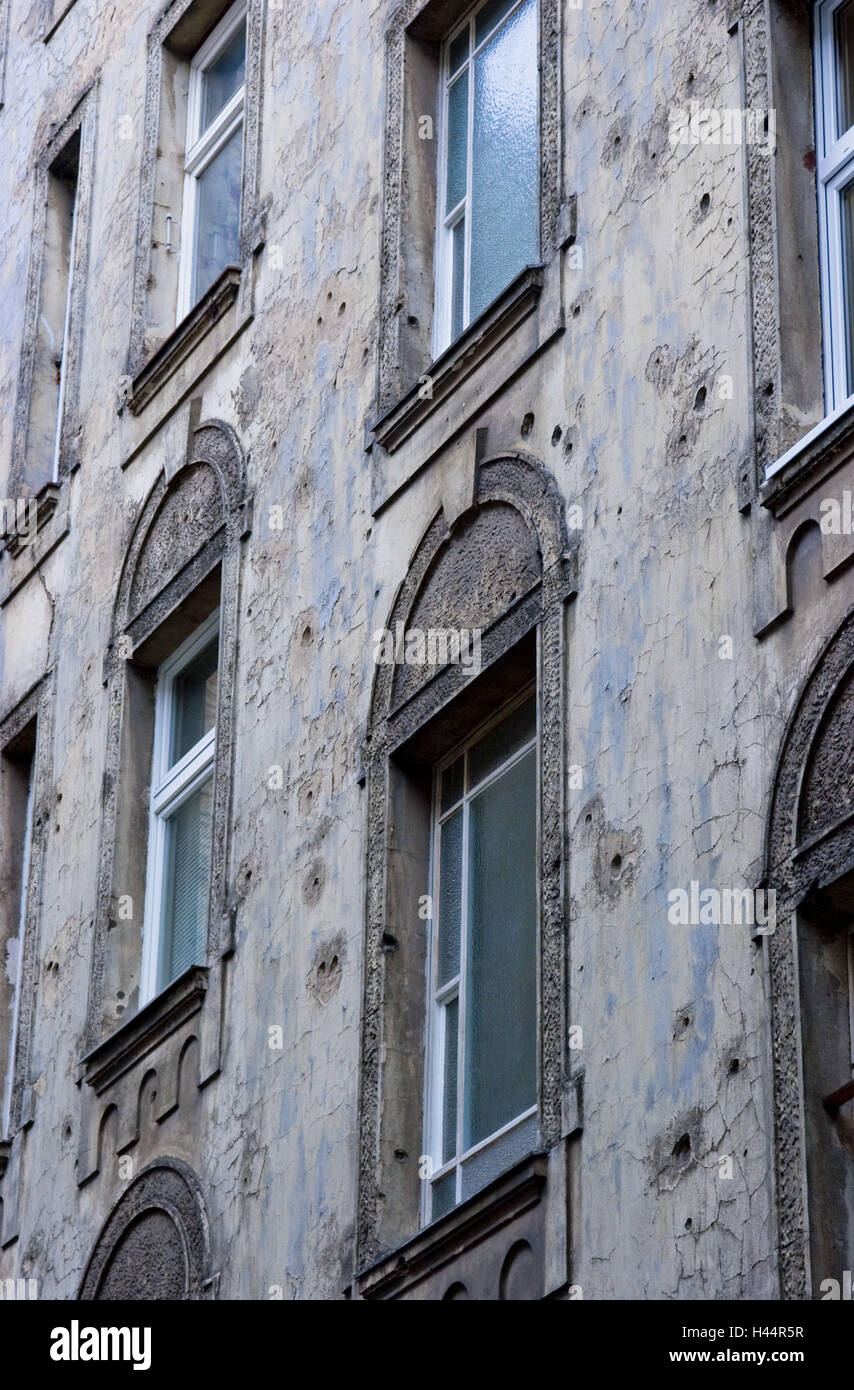 Old building, facade, window, detail Stock Photo - Alamy