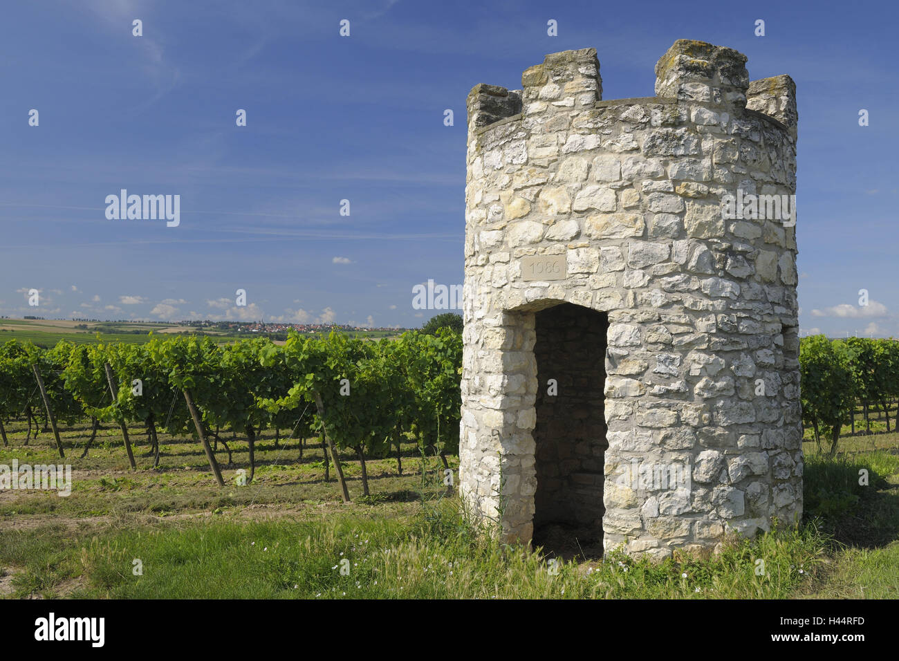 Vineyard with tower hi-res stock photography and images - Alamy