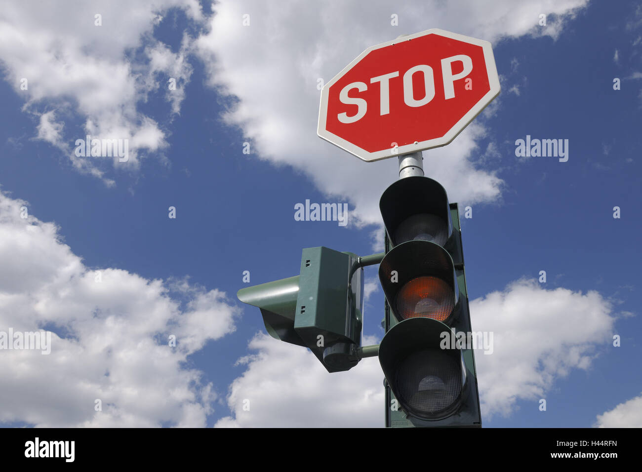 Stop road sign germany hi-res stock photography and images - Alamy