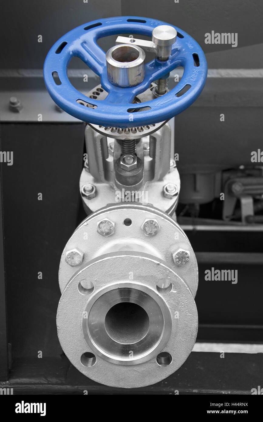 Valves in of a tanker, detail Stock Photo - Alamy