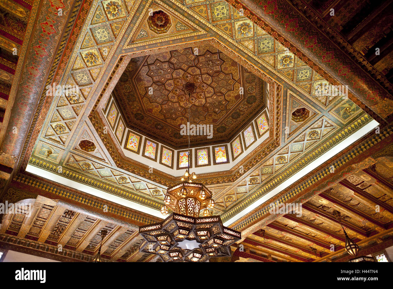 Syria, Aleppo, stronghold throne room Stock Photo - Alamy