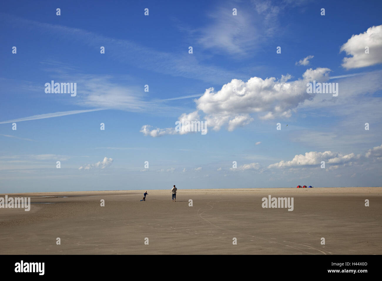 Sand bank, tourist Stock Photo - Alamy
