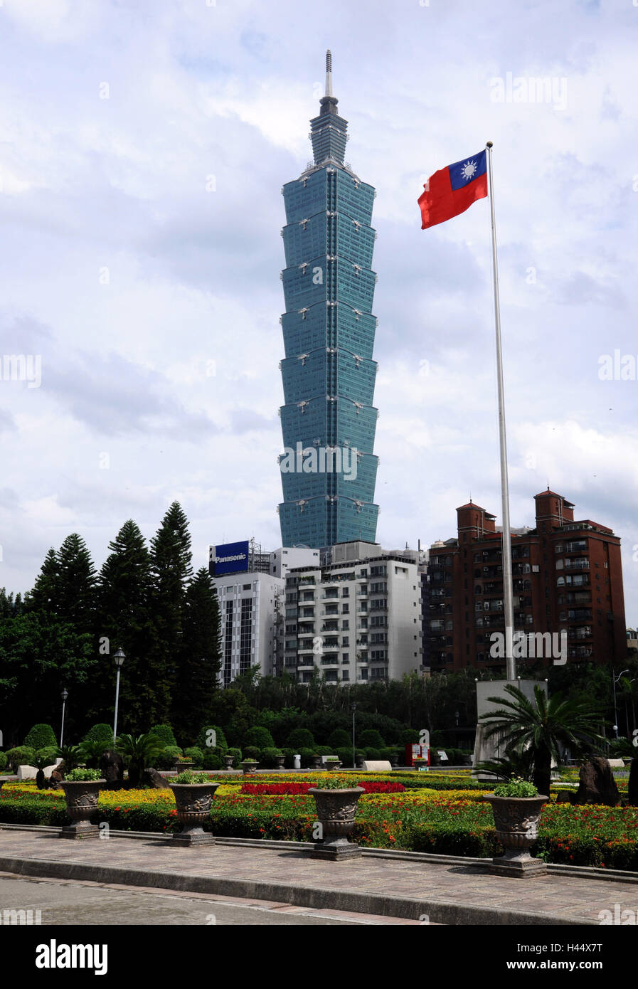 Taipei flag hi-res stock photography and images - Alamy