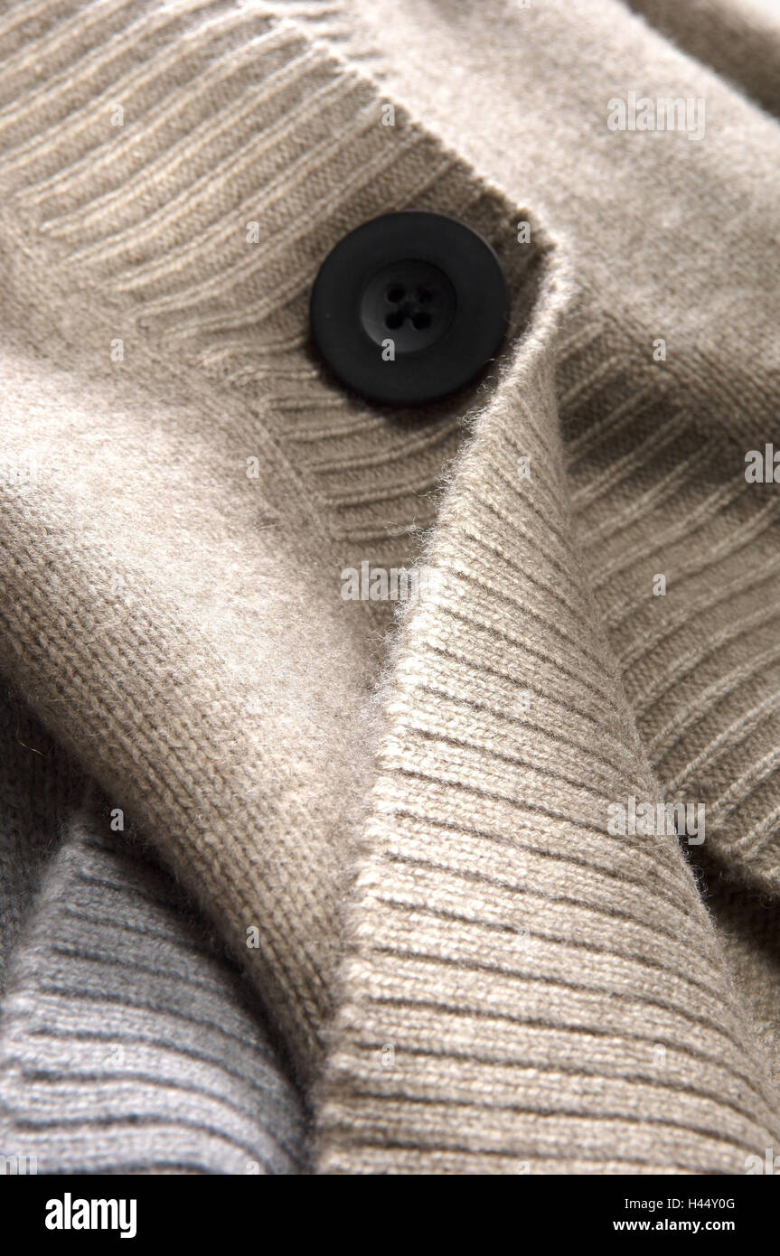 Cardigan, cashmere, detail, buttons Stock Photo - Alamy