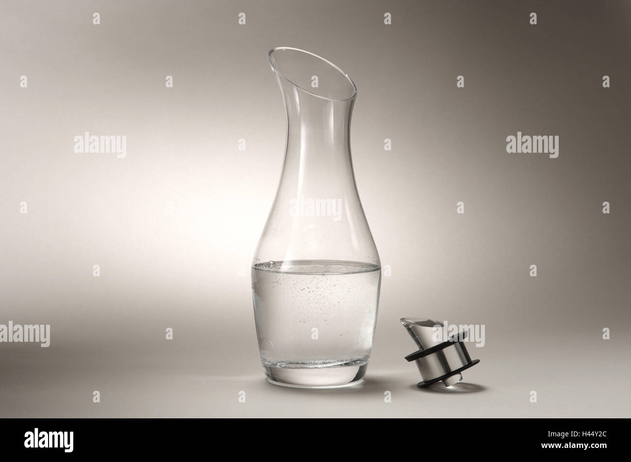 Glass carafe, water Stock Photo - Alamy
