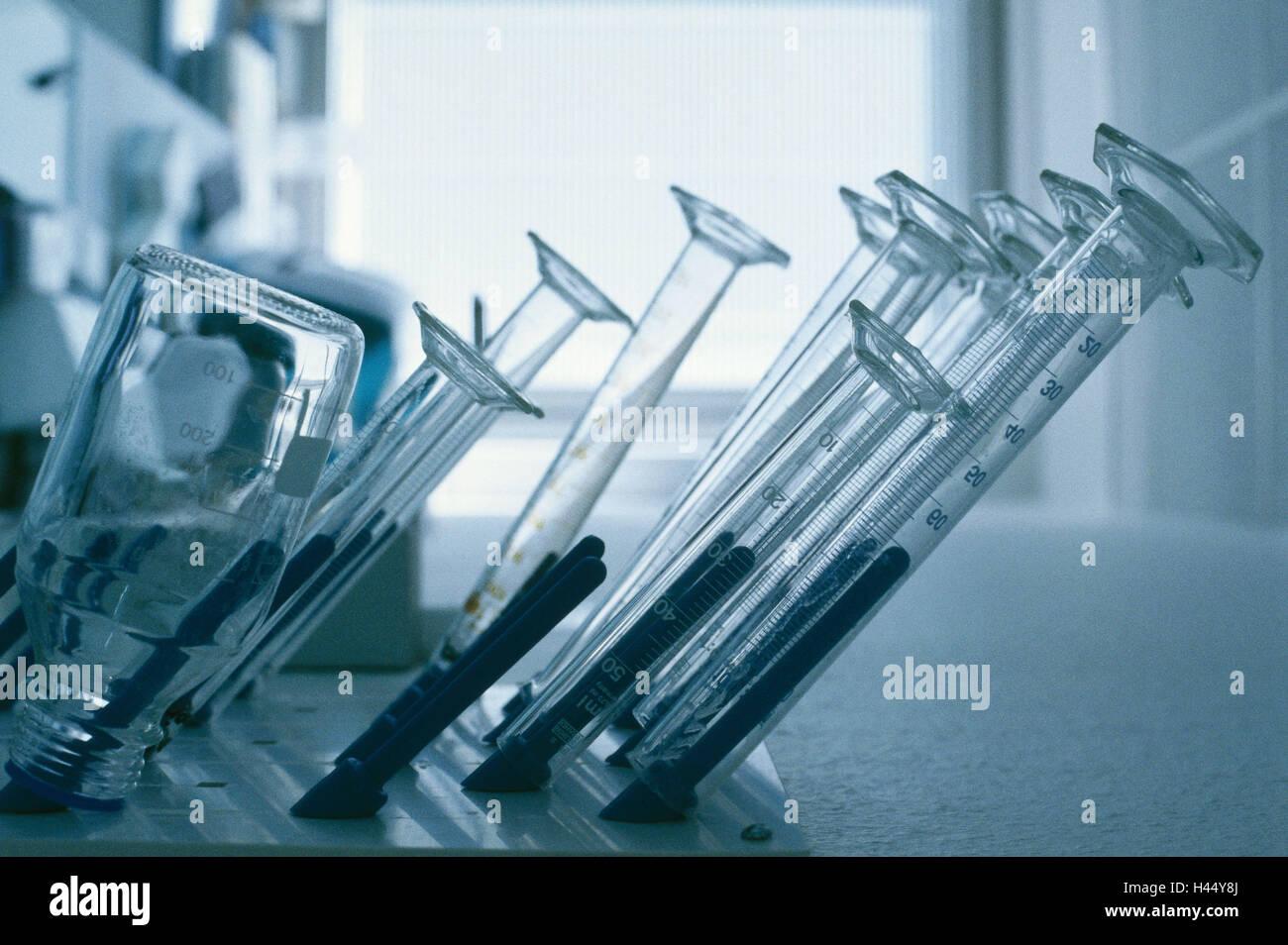 Laboratory, Abtropfgestell, laboratory vessels, Rack, glasses ...
