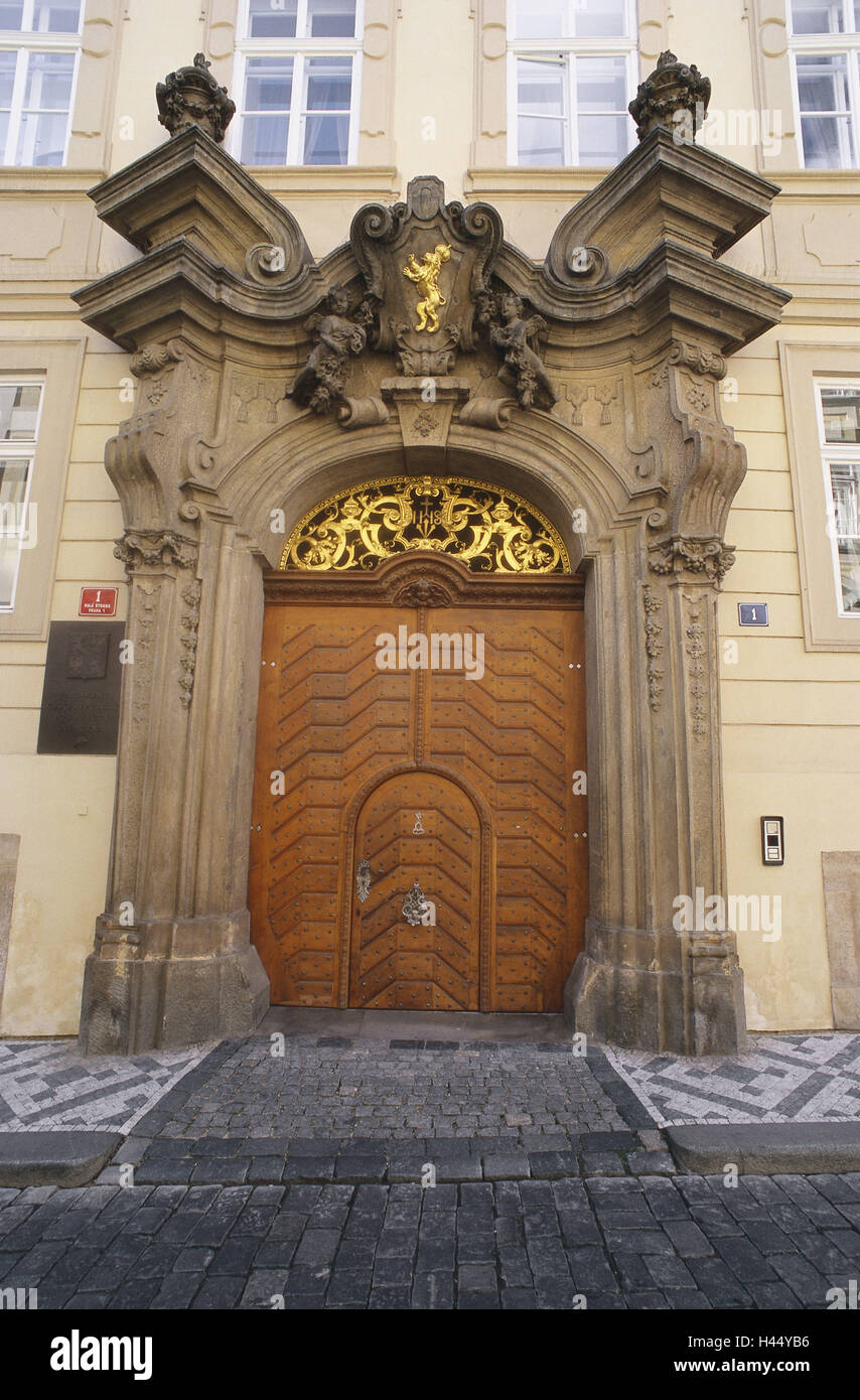 Baroque style door hi-res stock photography and images - Alamy