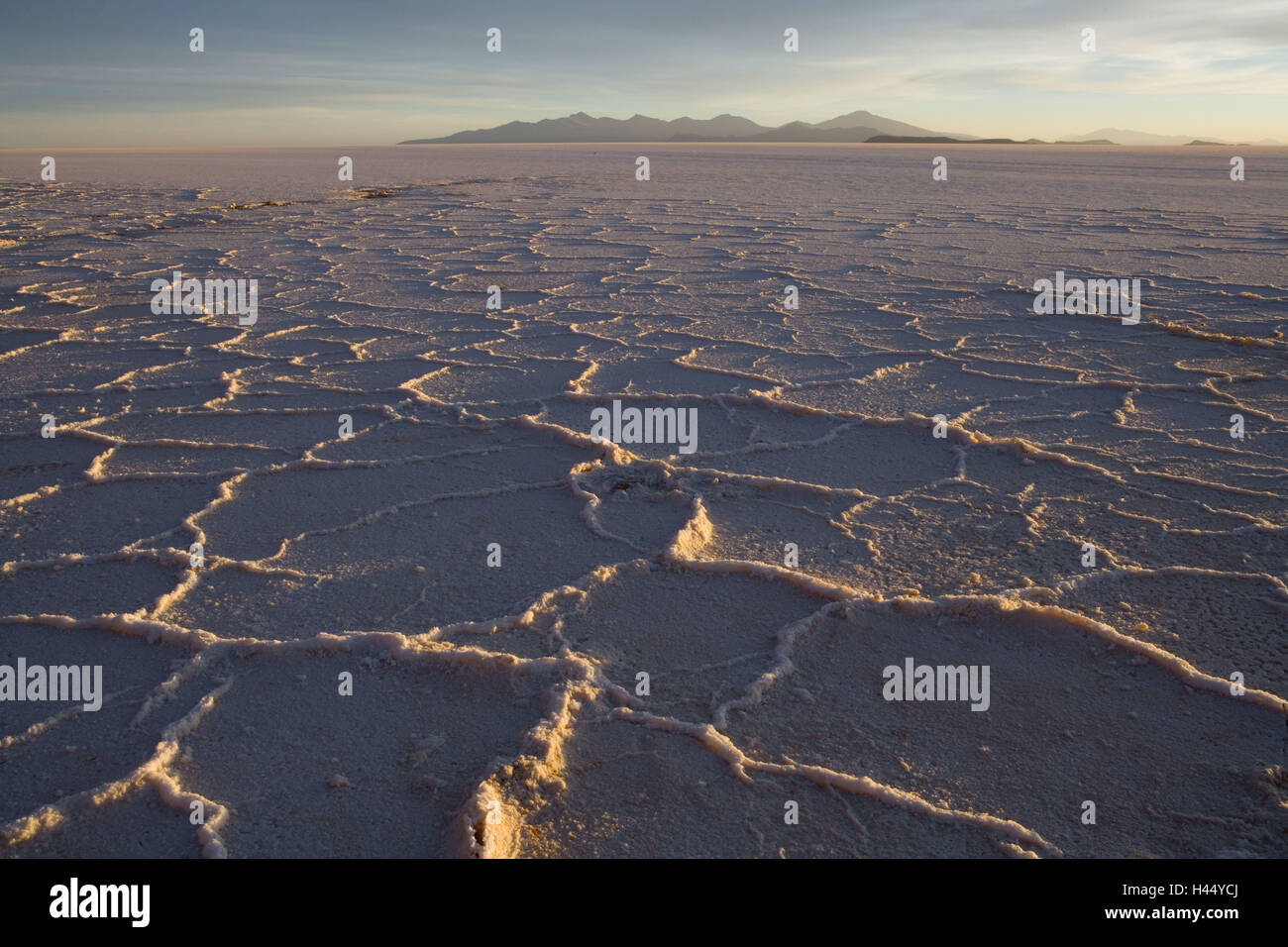 Bolivia, province of Uyuni, salt lake, 'Salar de Uyuni', salt ...