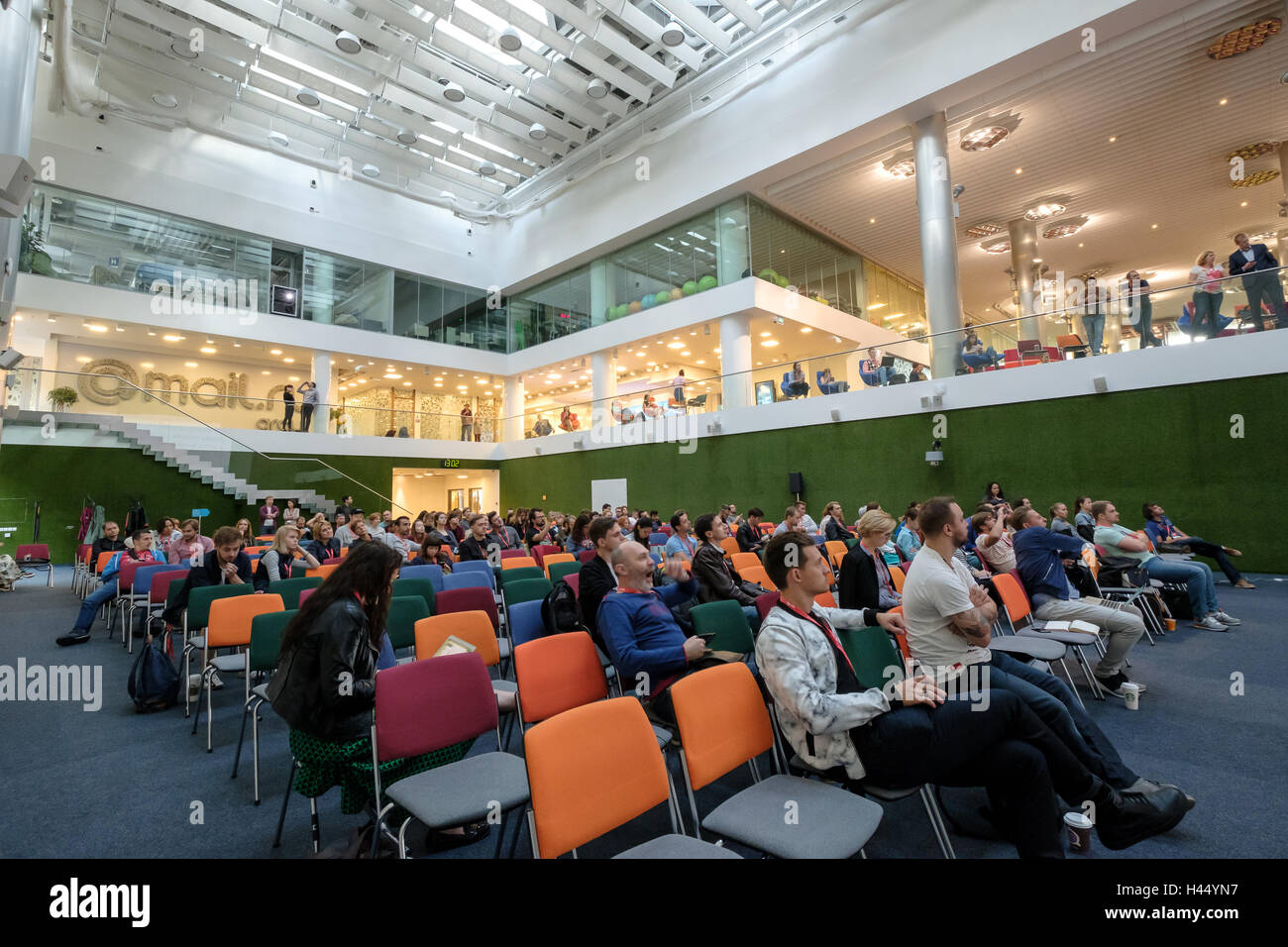 Audience at a conference Stock Photo - Alamy