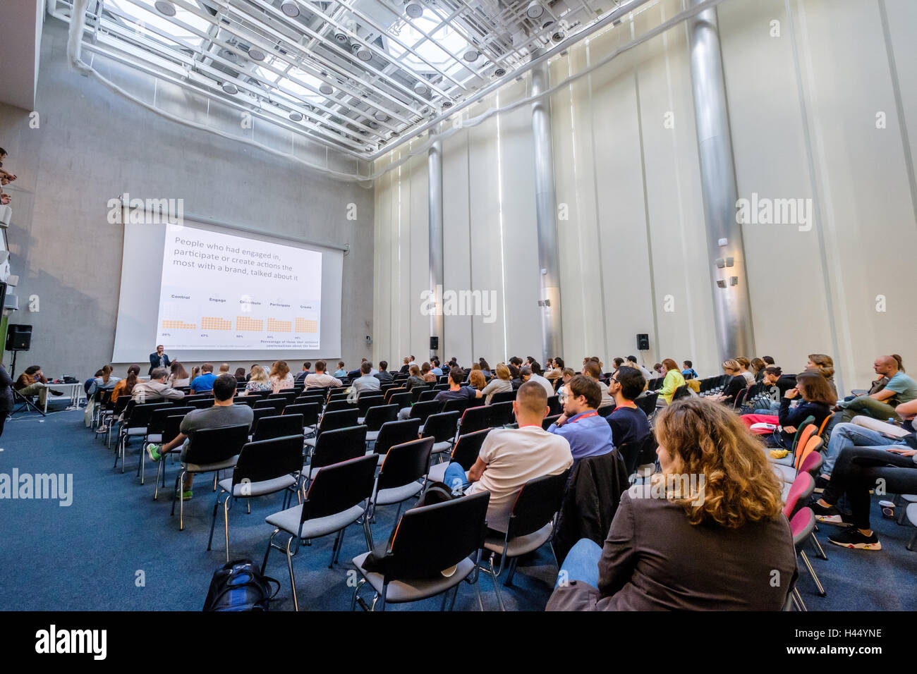 Audience at a conference Stock Photo - Alamy