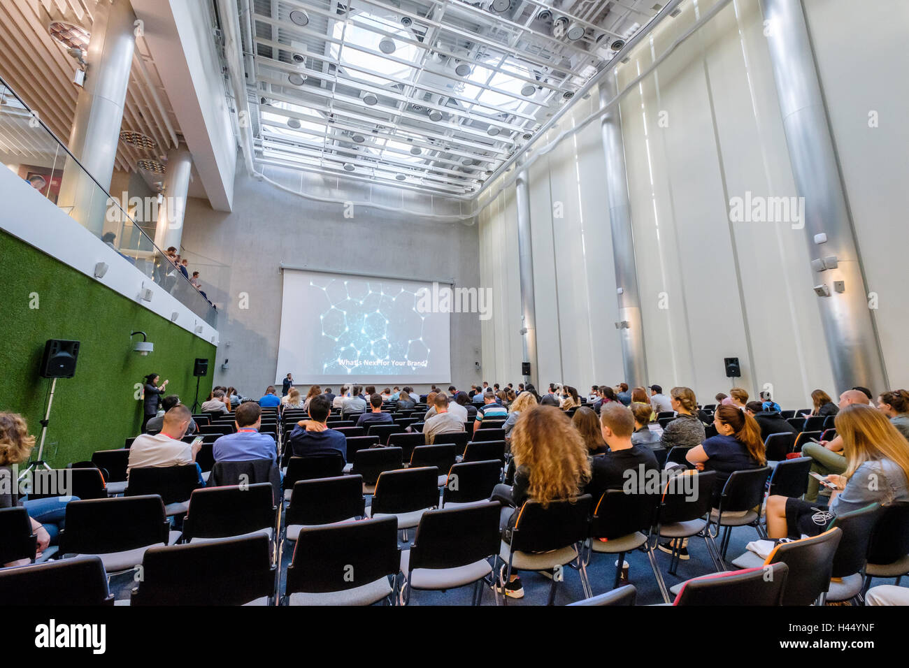 Audience at a conference Stock Photo - Alamy