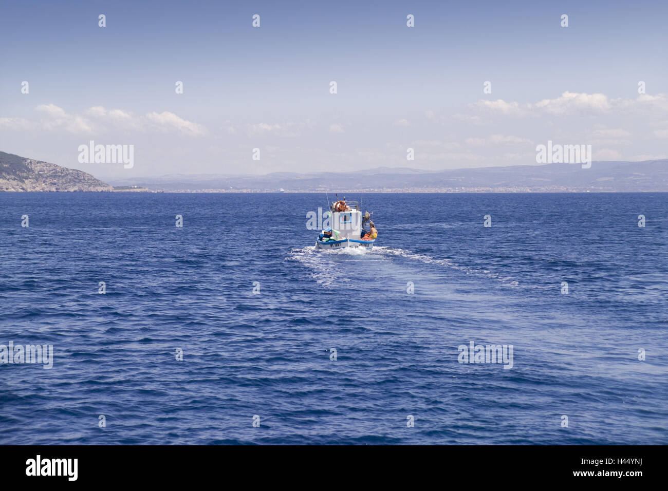 Italy, sardines, fishing boat, the Mediterranean Sea Stock Photo - Alamy