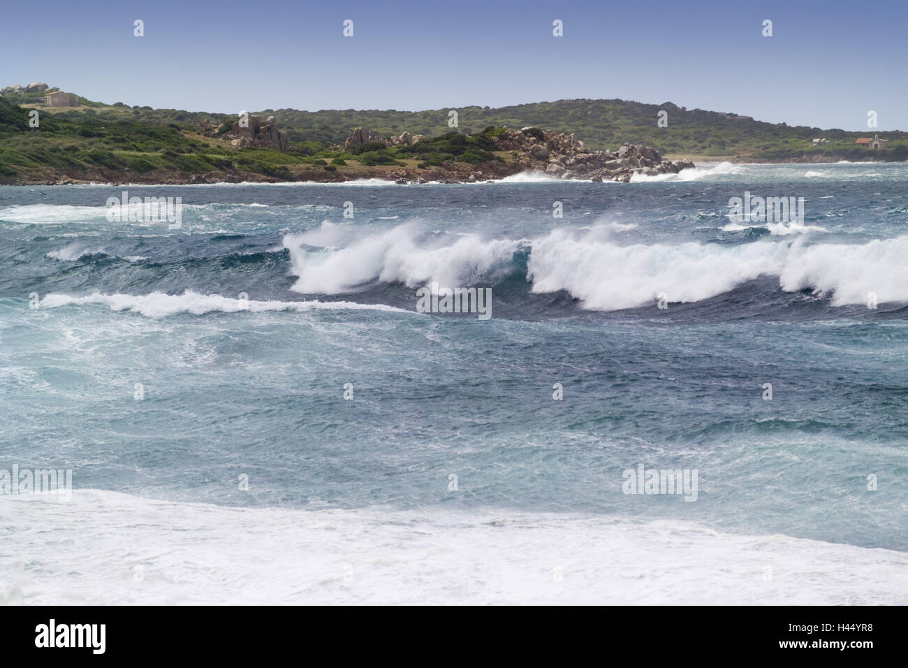 Italy, Sardinia, coast, surf Stock Photo - Alamy