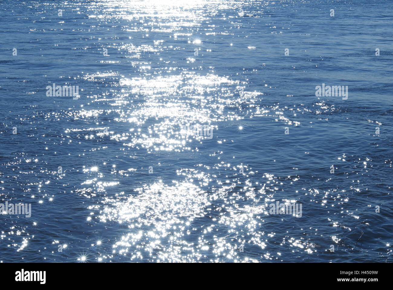Water surface, light reflexion Stock Photo - Alamy