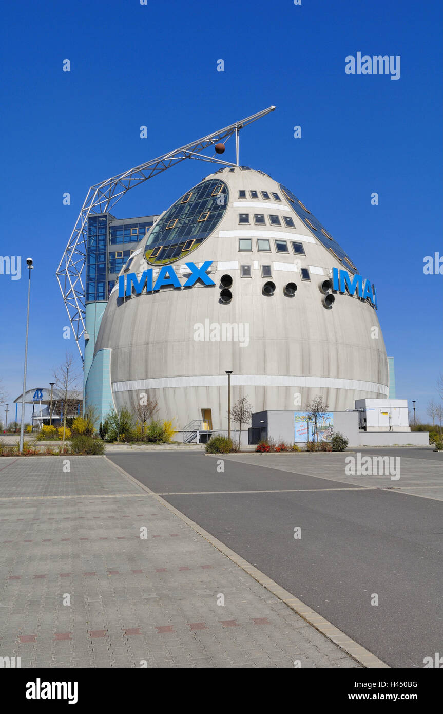 Germany, Bavaria, brook Dettel, Lower Franconia park, film building, I ...