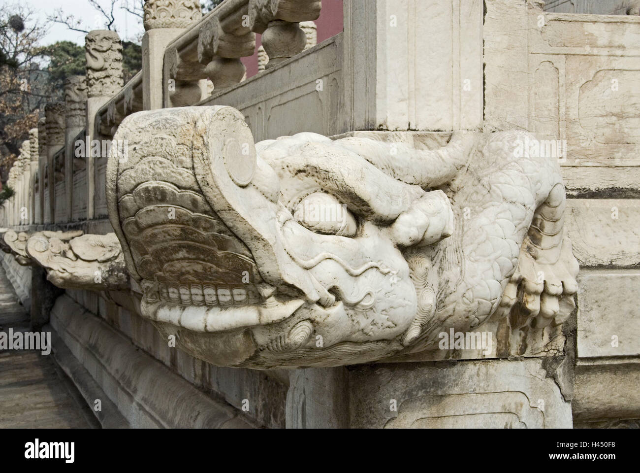 China, Ming tombs, Ming-Shisan-Ling, mausoleum, Changling tomb ...