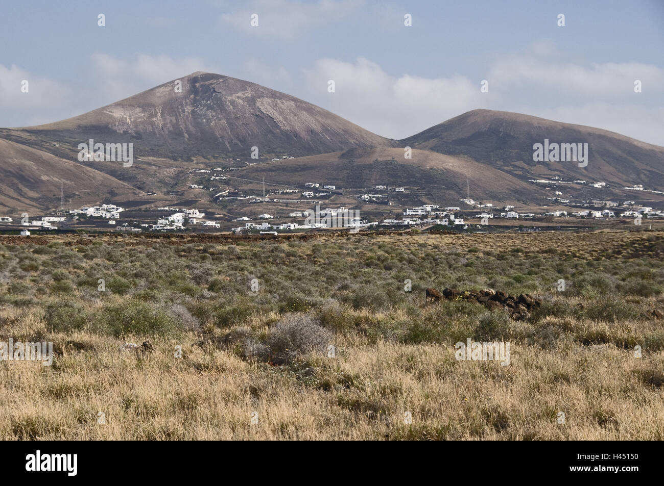 Canary, islands, Lanzarote, volcano scenery Stock Photo - Alamy