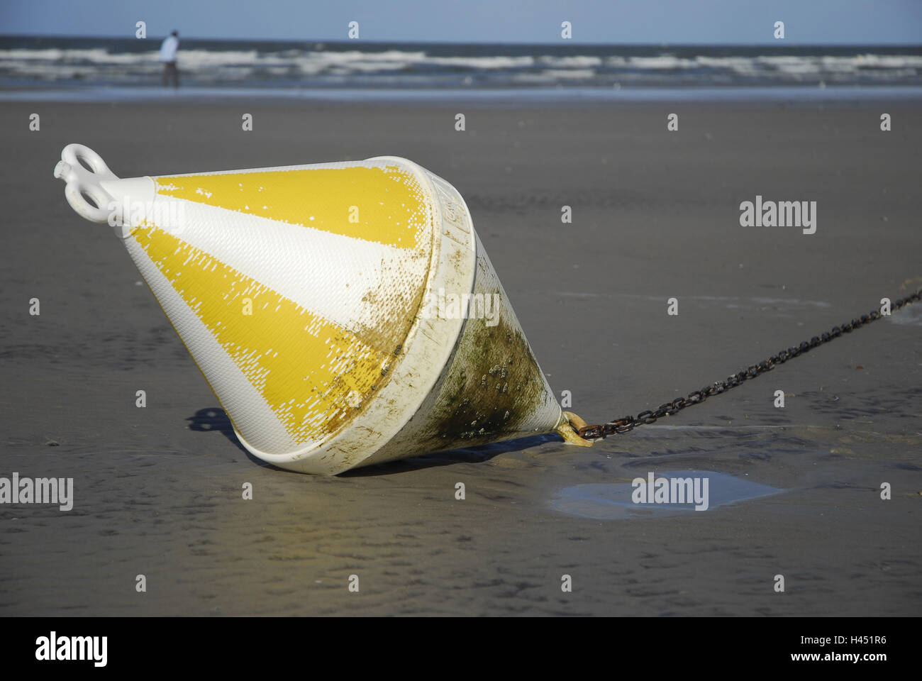 Beach, coast, buoy Stock Photo - Alamy