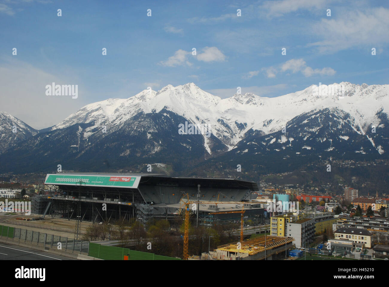 Austria, Tyrol, Innsbruck, stadium, sports park and amusement park ...
