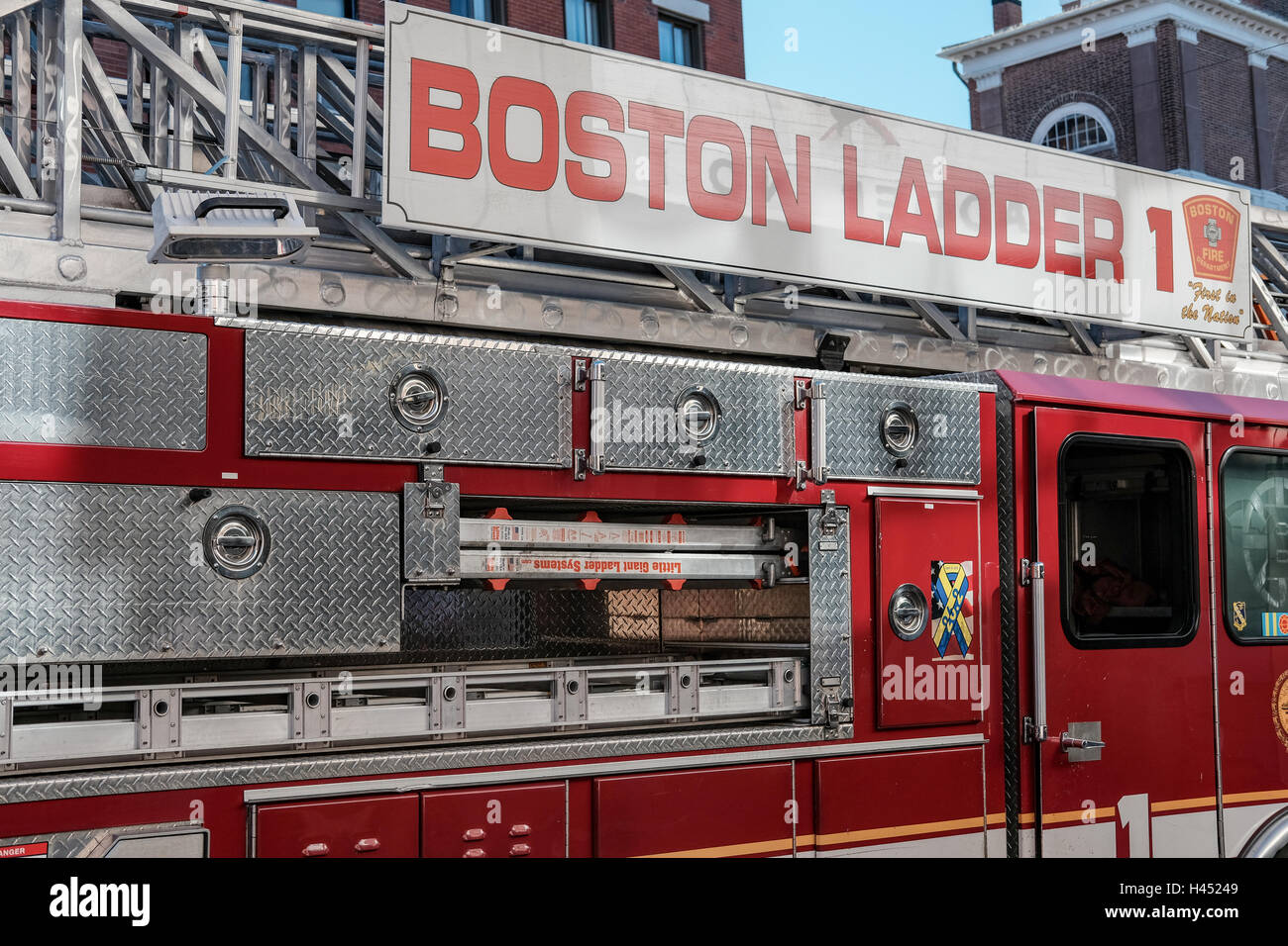 Boston fire department hi-res stock photography and images - Alamy