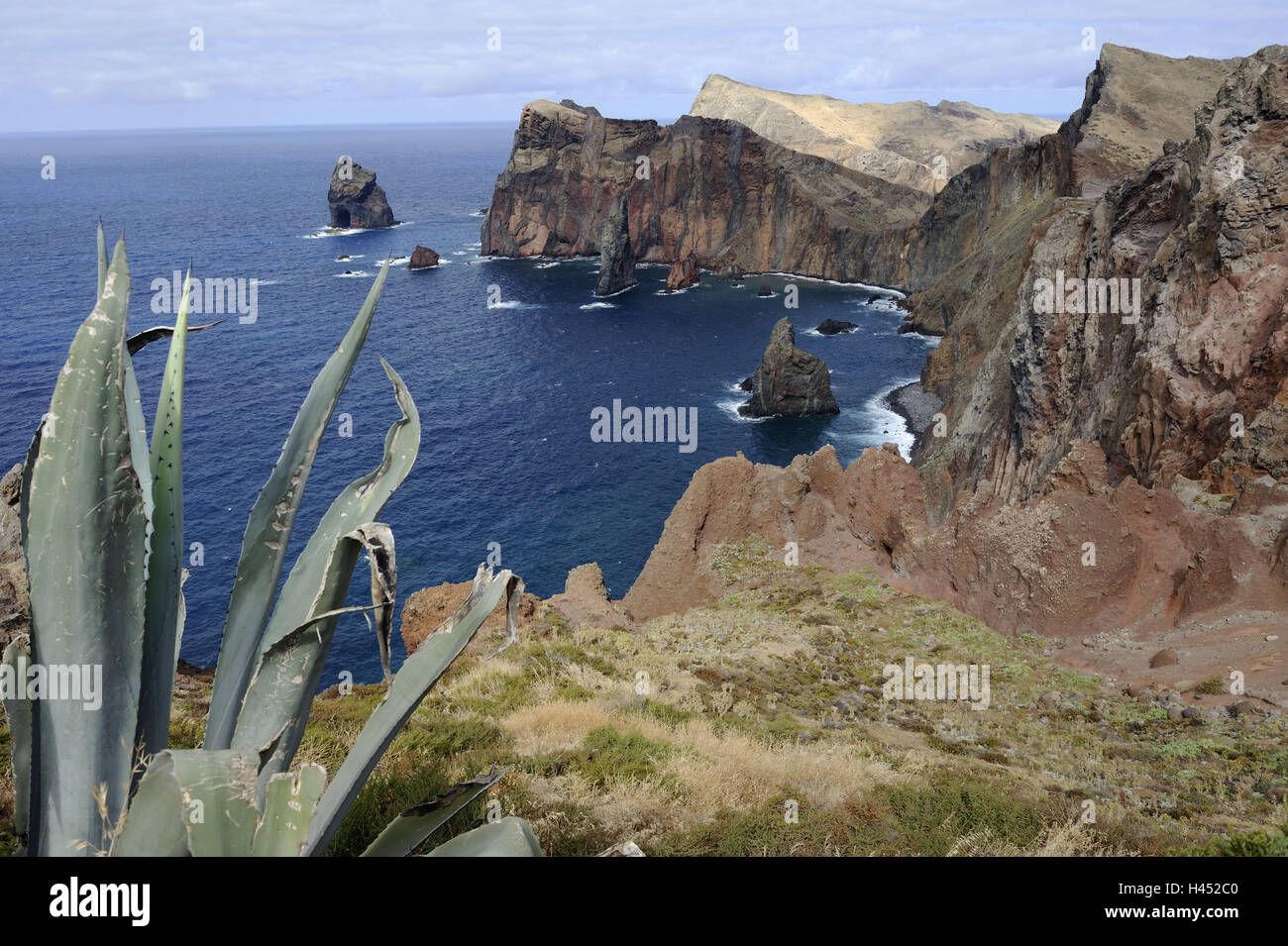 Portugal, island Madeira, Punta de Sao Lorenco, coastal scenery Stock ...