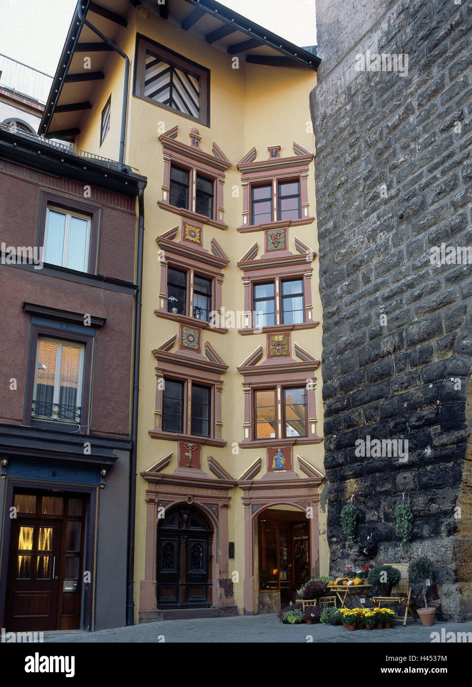 Germany baden wurttemberg rottweil town house hi-res stock photography ...