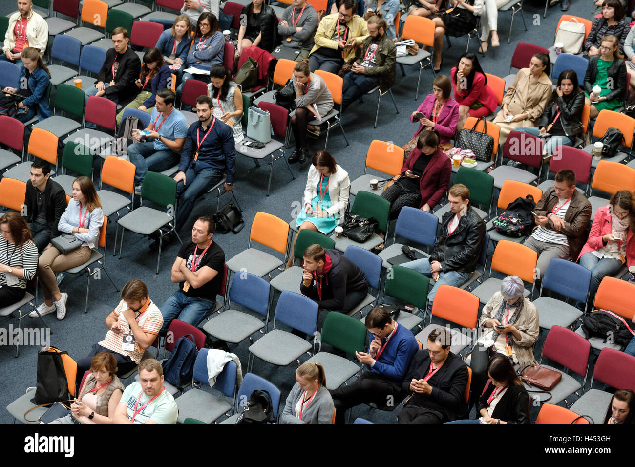 Audience at a conference Stock Photo - Alamy