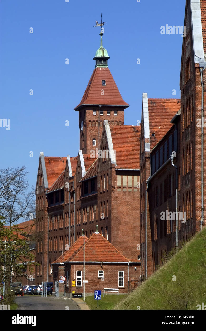 Denmark, special castle, special castle barracks, tower, Scandinavia ...