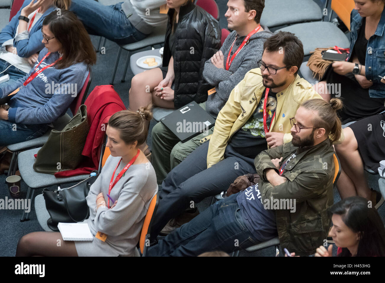 Audience at a conference Stock Photo - Alamy