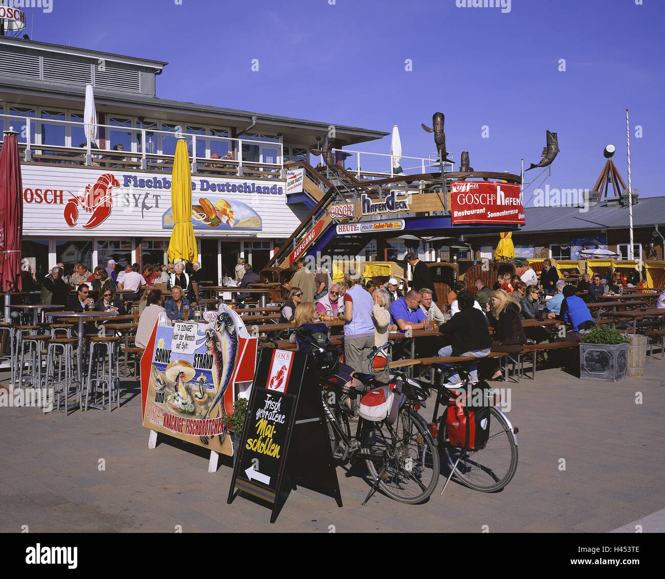 Germany, Schleswig - Holstein, island Sylt, list, fish restaurant ...