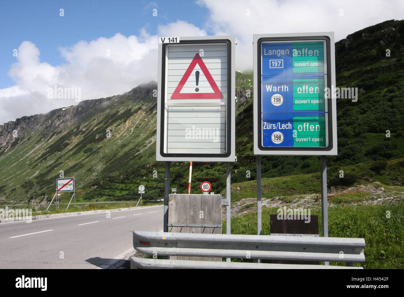 Arlbergpass hi-res stock photography and images - Alamy