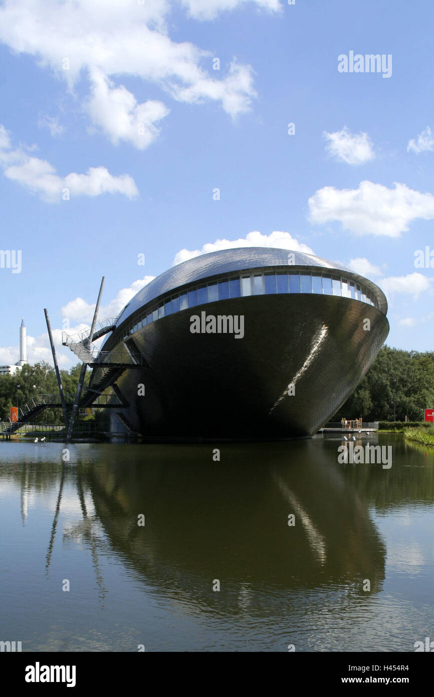 Germany, Bremen, universe Science, centre, river Weser, North Germany ...