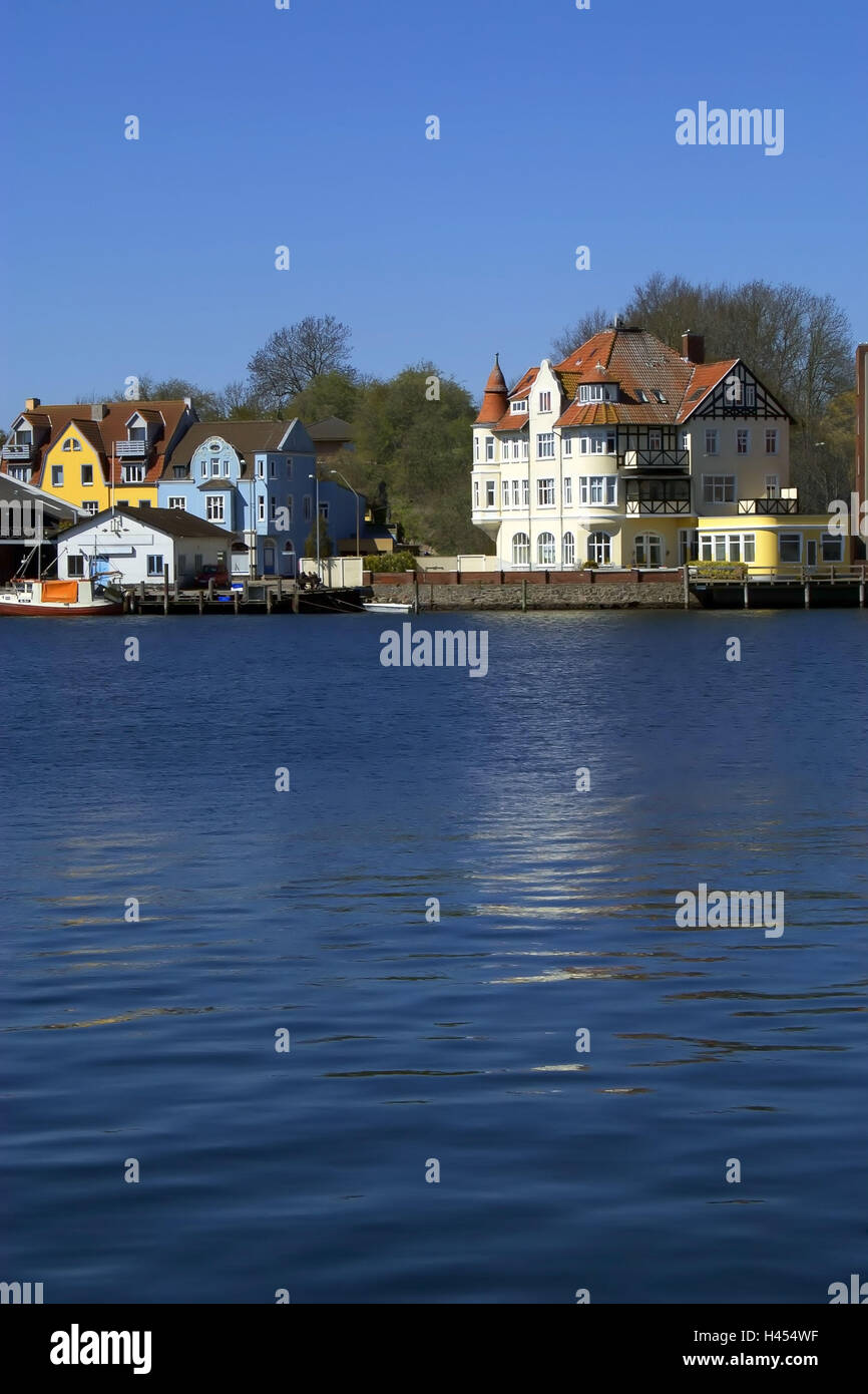 Denmark, special castle, the Baltic Sea, villas, Scandinavia, sea ...