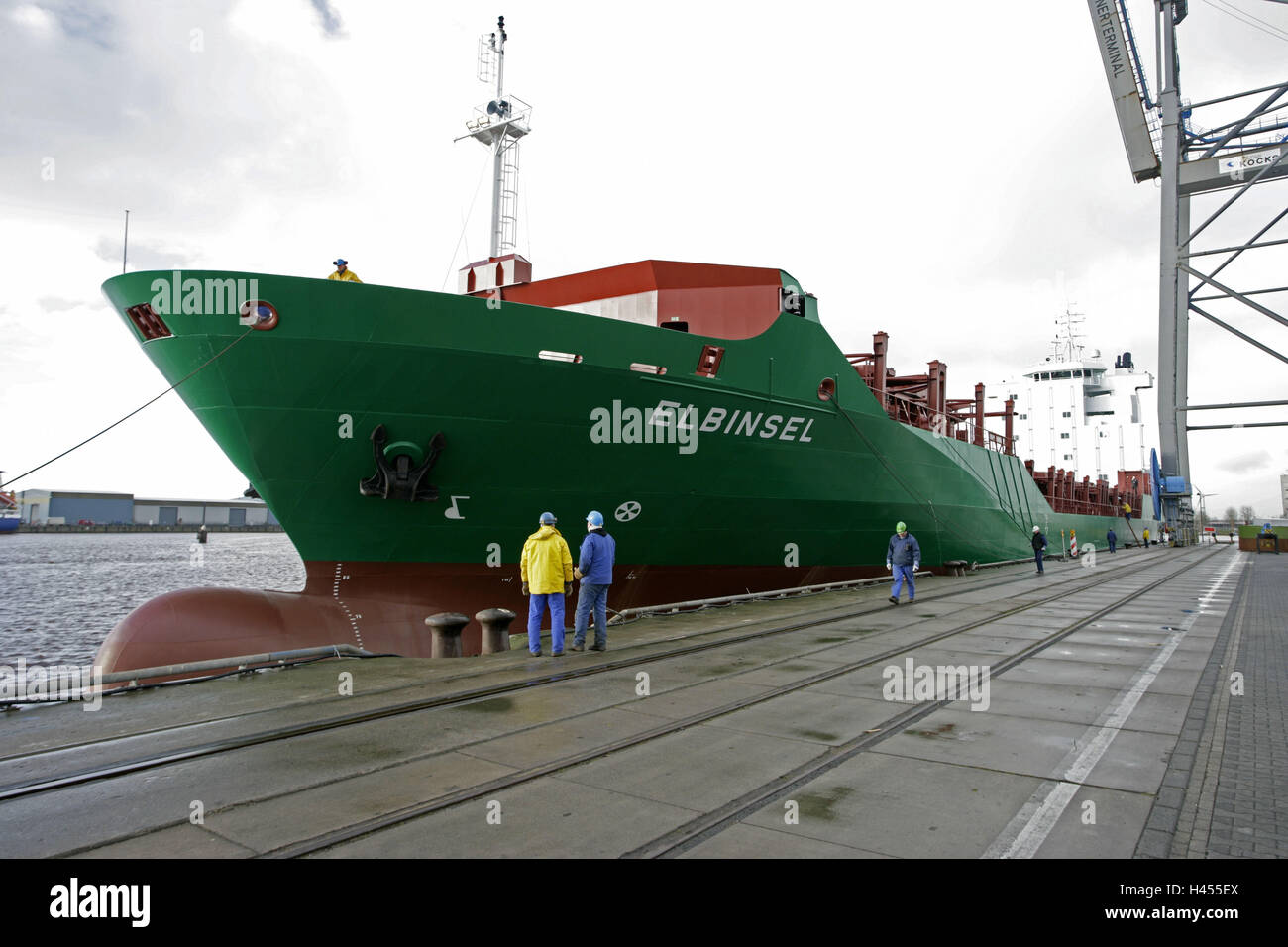 Shipyard, ship new building, quay, Emden, Germany Stock Photo - Alamy