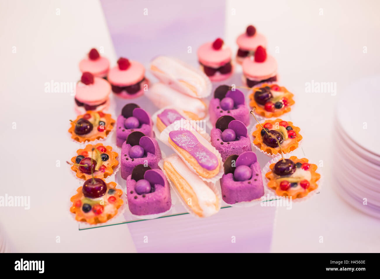 Buffet with a variety of delicious sweets, food ideas, celebration ...