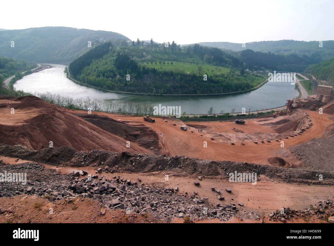 Quarry at taben rodt hi-res stock photography and images - Alamy