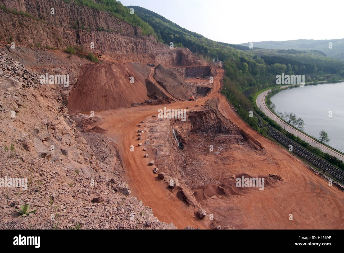 Quarry at taben rodt hi-res stock photography and images - Alamy