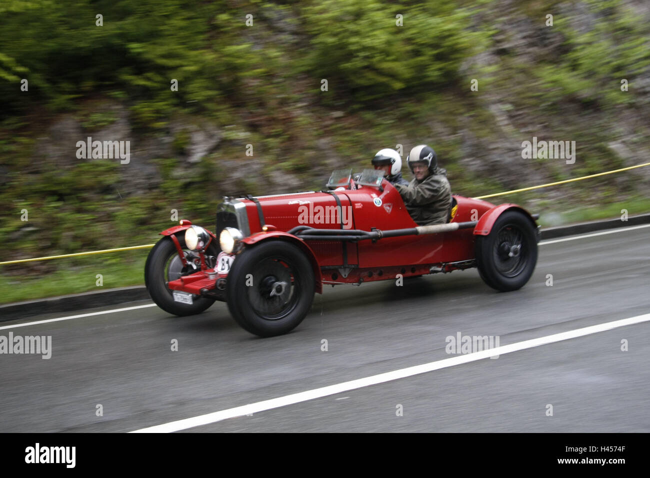 Boiler mountain races, old-timers car, Aston Martin Internationally ...